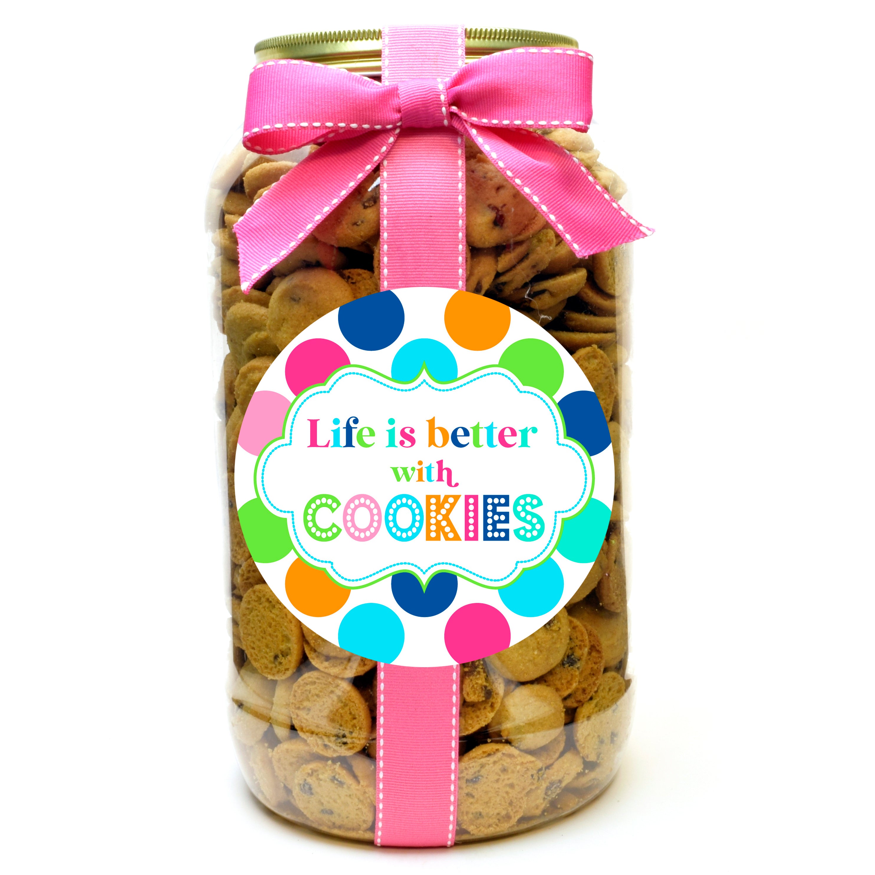 Life is Better with Cookies, Bright Dot - BDCO – Oh Sugar! Sweets
