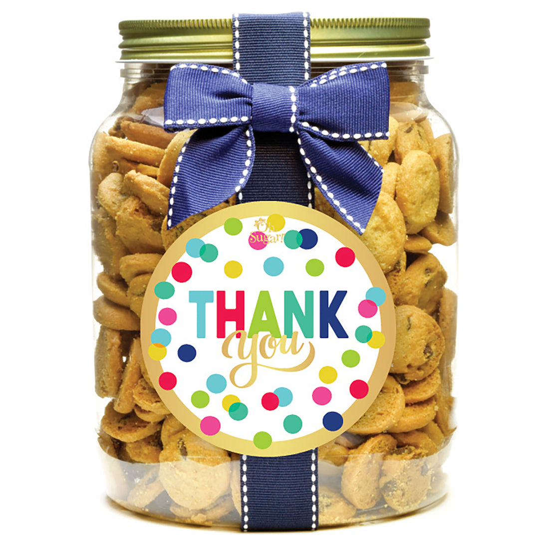 Thank You, Gold Border - SDTY – Oh Sugar! Sweets